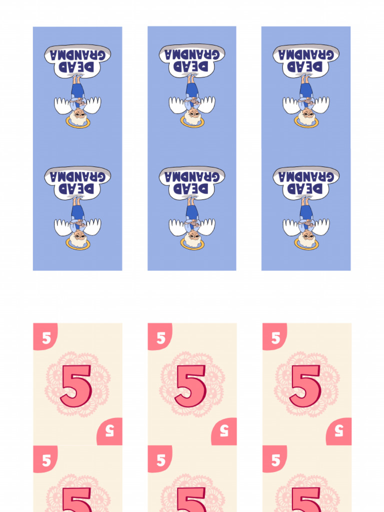 Final Dead Grandma Print N Play | PDF