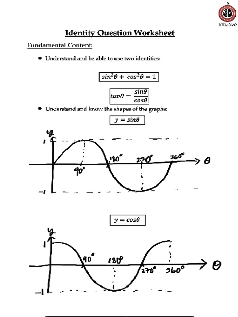 Pure 1 Maths Notes All Intuitive | PDF
