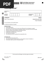 IGCSE Chemistry Formula Sheet Guide | PDF