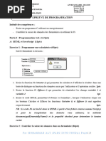 Pratique STI Bac Sciences de L Informatique Ann e 2024 2025 | PDF ...