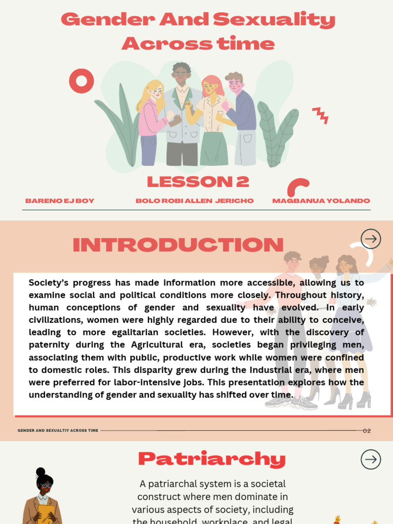 Evolution of Gender and Sexuality | PDF | Patriarchy | Gender Studies