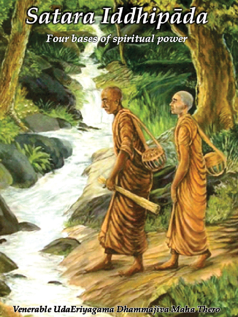 Satara Iddhipāda | PDF | Enlightenment In Buddhism | Noble Eightfold Path