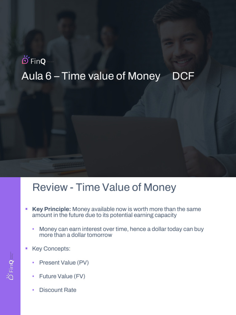 Time Value of Money e DCF | PDF | Discounted Cash Flow | Time Value Of Money