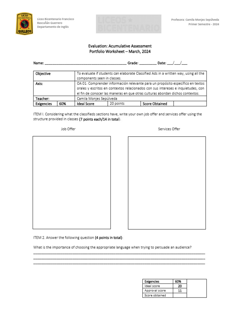 Guía n1_4medioHCTP | PDF