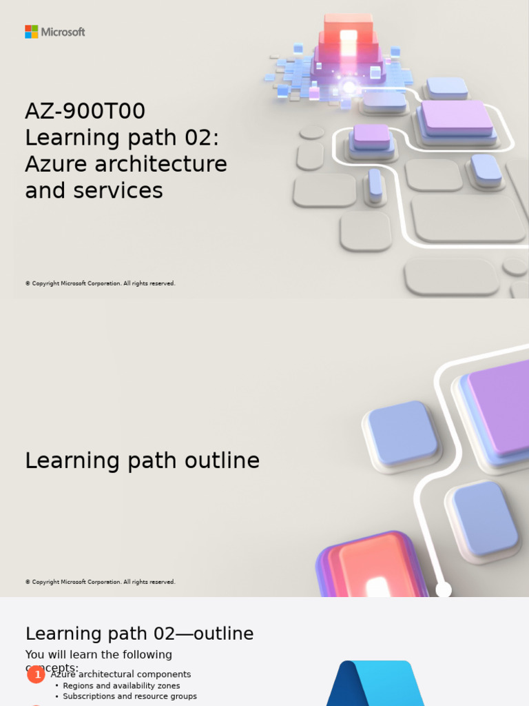 AZ 900T00A ENU PowerPoint 02 | PDF | Microsoft Azure | Cloud Computing