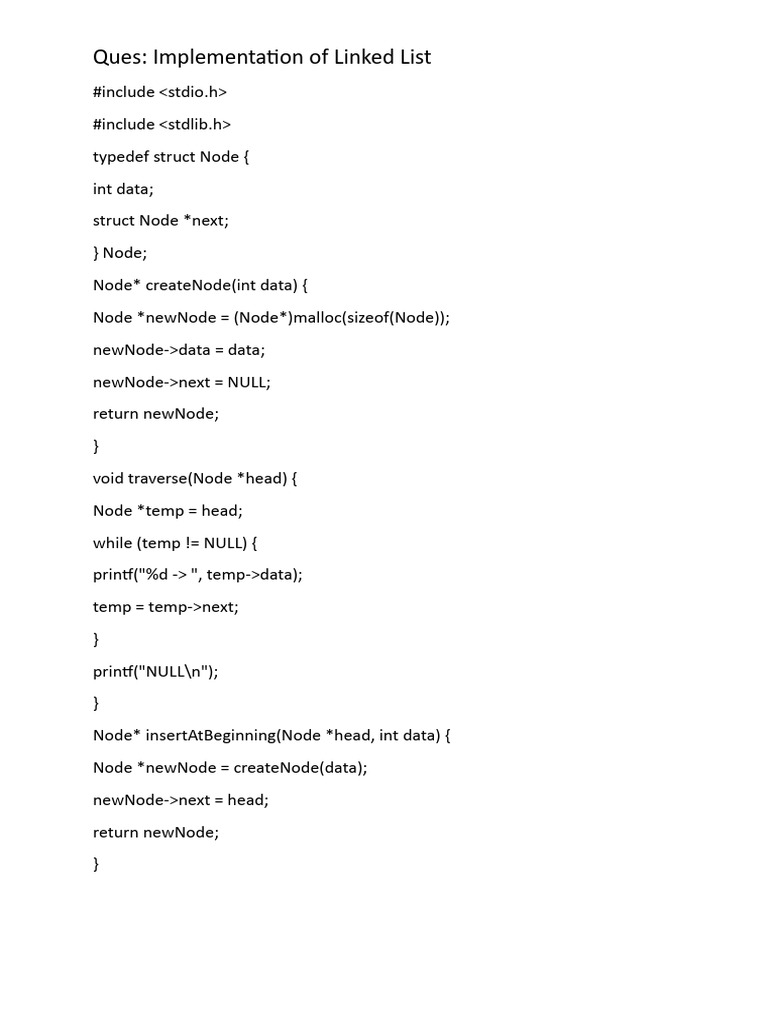 linked list | PDF | C++ | Computing linked list | PDF | C++ | Computing