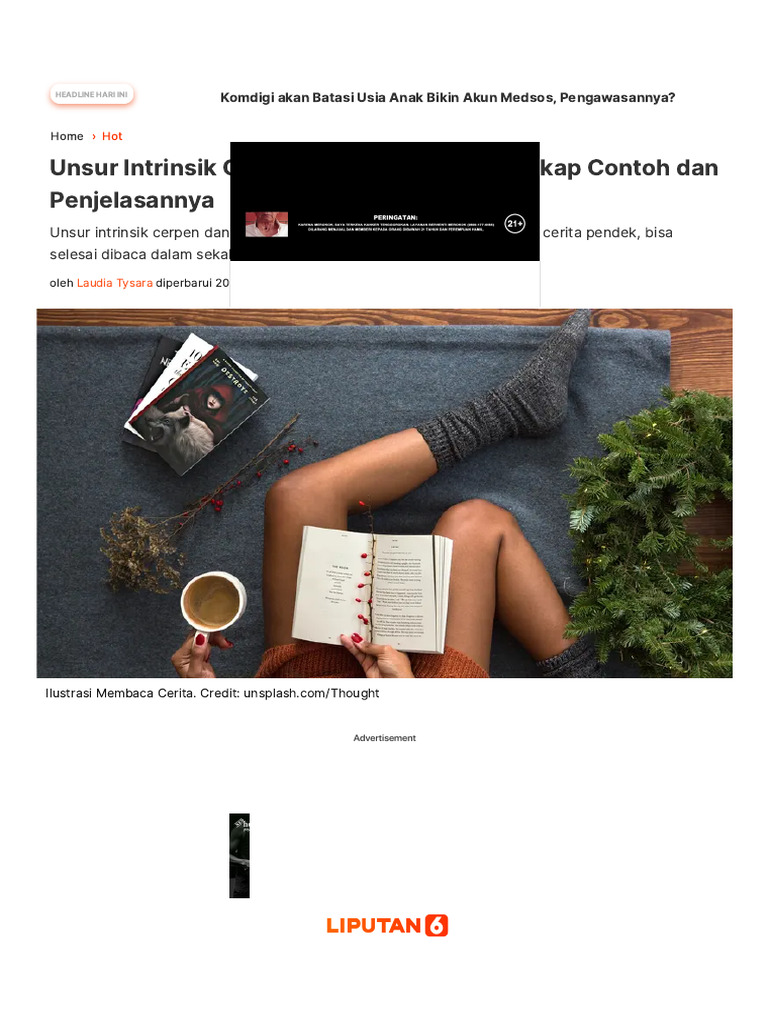 Unsur Intrinsik Cerpen Dan Ekstrinsik, Lengkap Contoh Dan Penjelasannya - Hot | PDF