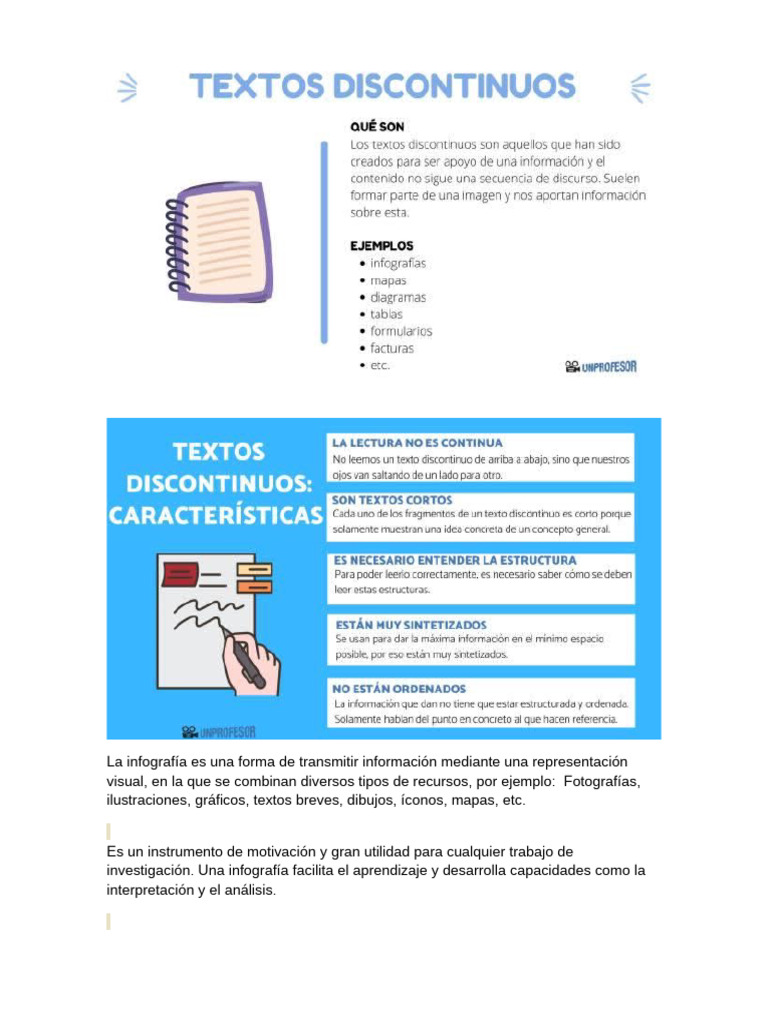 Textos Descontinuos | PDF