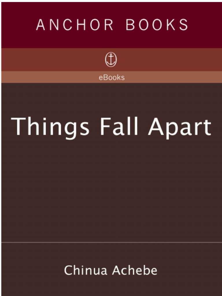 Things Fall Apart Novel | PDF