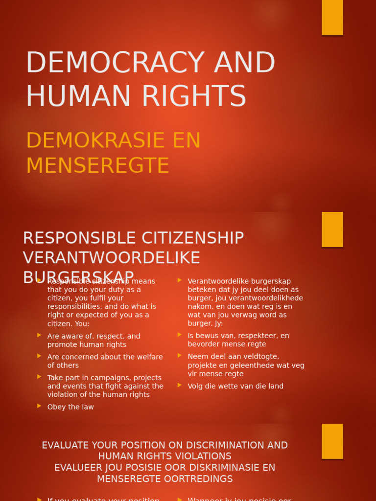 Democracy and Human Rights | PDF | Social Psychology | Social Ethics