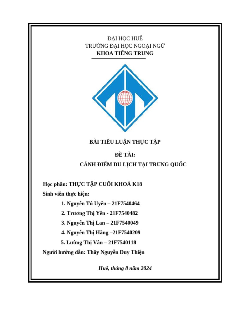 Bài Dịch Thực Tập Khóa k18 | PDF