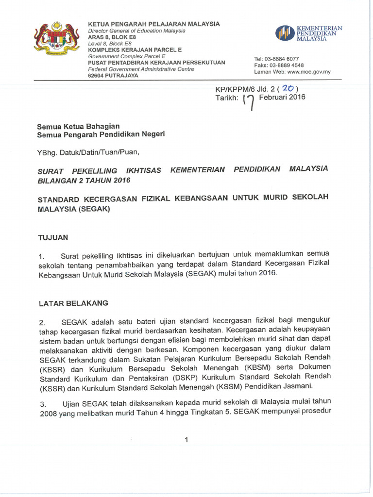 Spi Segak 2016 | PDF