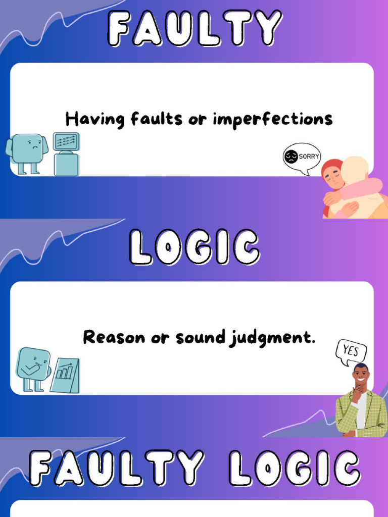 Faulty Logic Presentation ST Copypptx | PDF