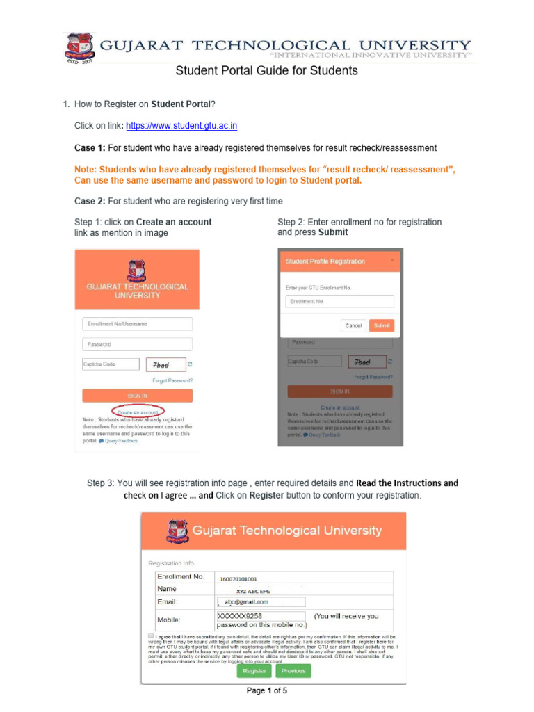 Student Profile Guide G Tu | PDF | Cyberspace | Computing