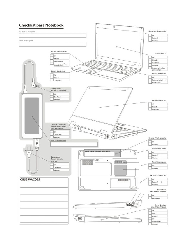 Checklist Notebook | PDF