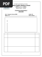 Class XII Computer Science Sample Paper | PDF | Computer Network ...