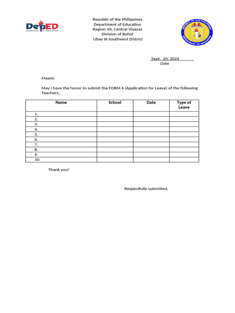 transmittal-form-6T | PDF