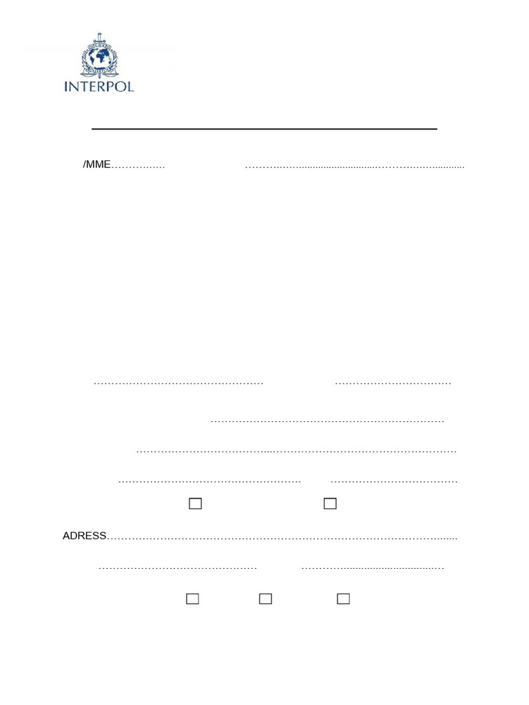 Copie de DOCUMENT INTERPOL 1 | PDF | Cybercrime | Criminal Law