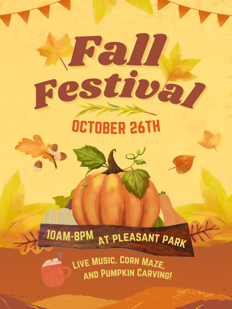 Copia de Fall Festival Poster | PDF