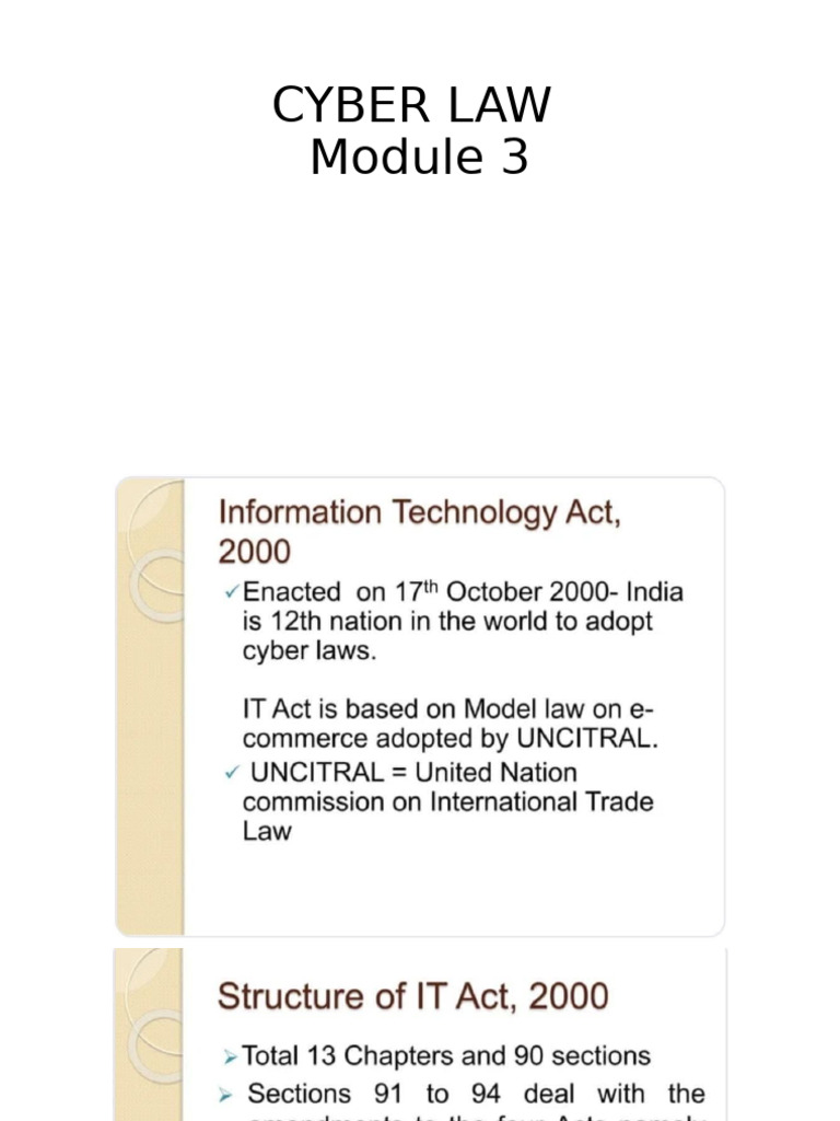 CYBER LAW | PDF