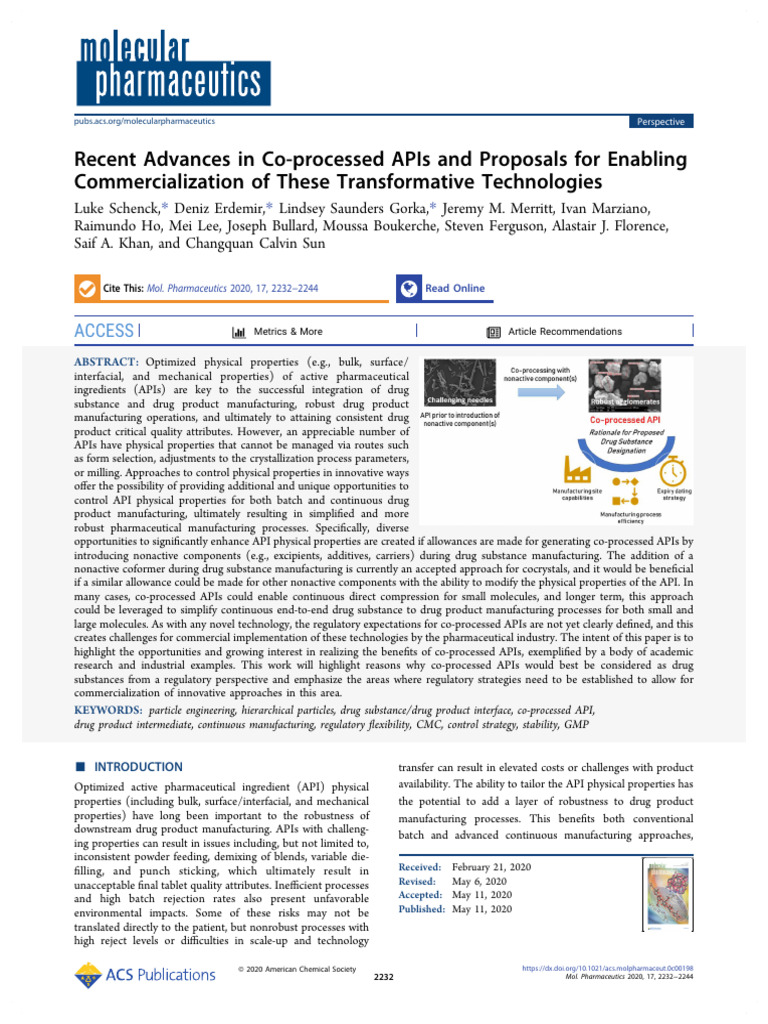 Recent Advances in Coprocessed APIs and Proposals For Enabling ...