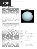 Composición de Urano | PDF | Urano | Planetas