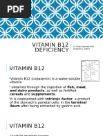 Vitamin B12 Dosage Guidelines | PDF