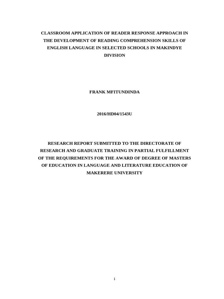 FRANK SEMAGENE-WORKING DOCUMENT | PDF | Constructivism (Philosophy Of Education) | Reading ...