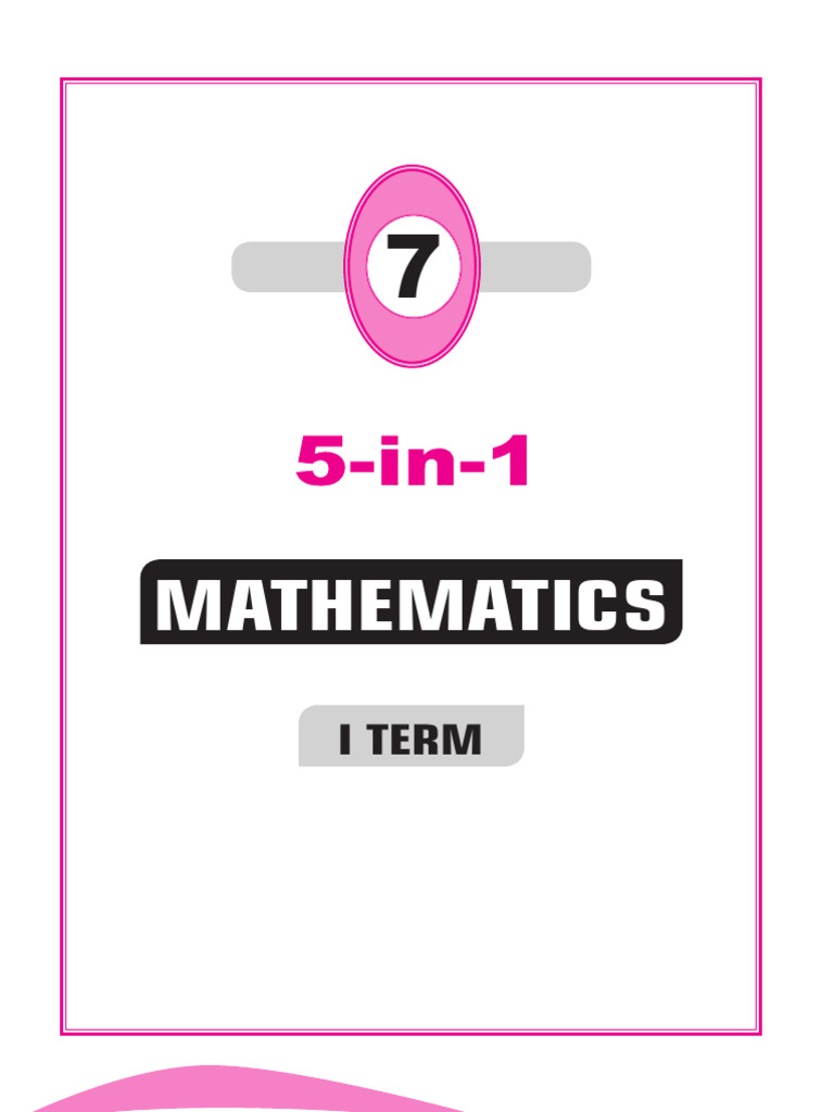 7th Grade Mathematics Term 1 Guide | PDF | Arithmetic | Mathematics