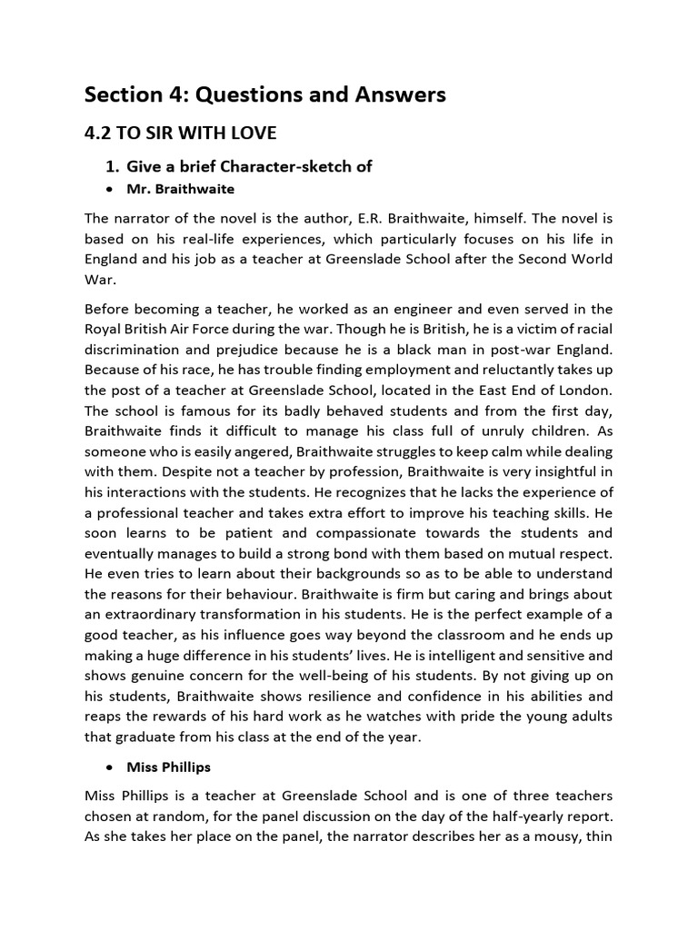 XII 4 Novel Questions and Answers | PDF | Around The World In Eighty ...