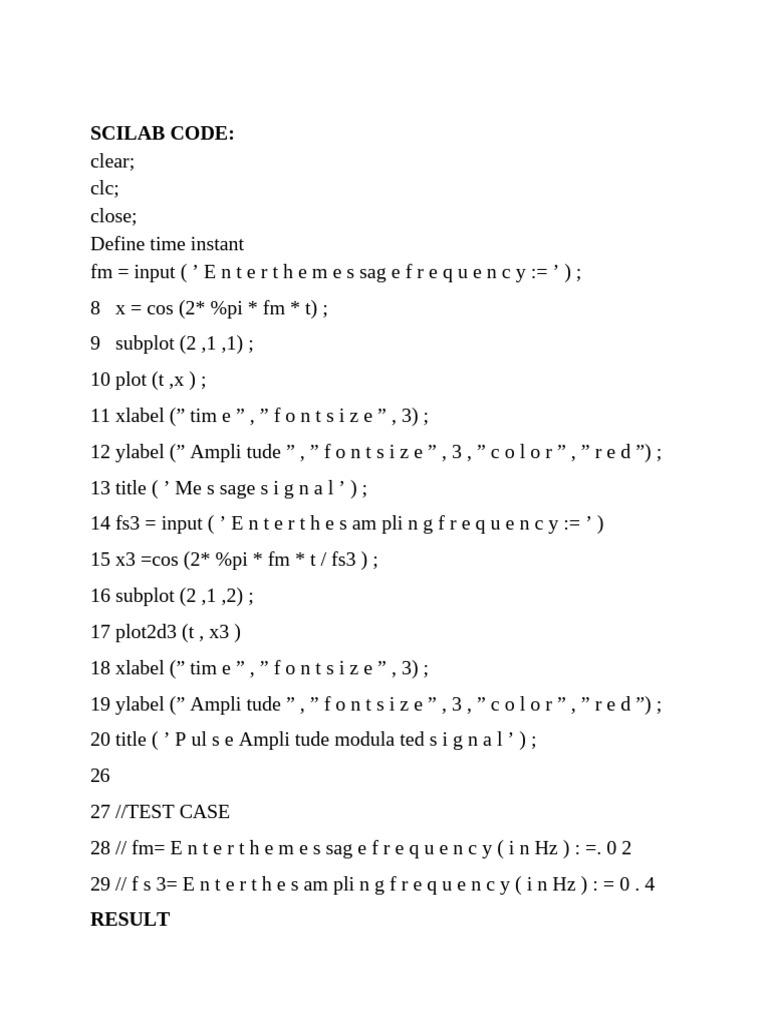 Pulse Amplitude Modulation | PDF