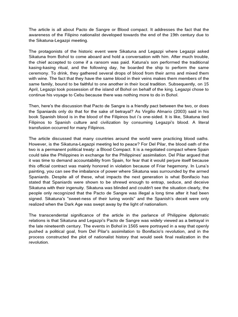 HIST 27 A1 Historical Analysis | PDF