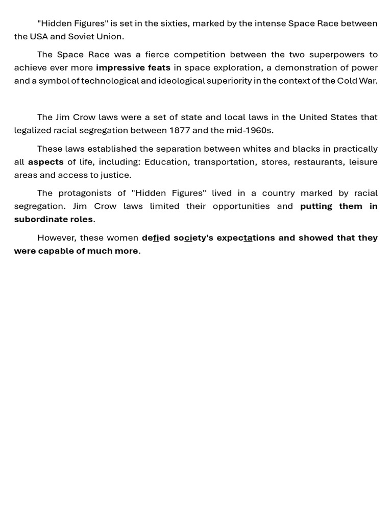 Hidden Figures | PDF