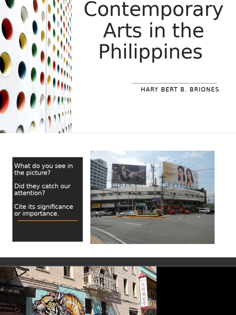 Contemporary Arts in the Philippines | PDF | Liberal Arts Education ...