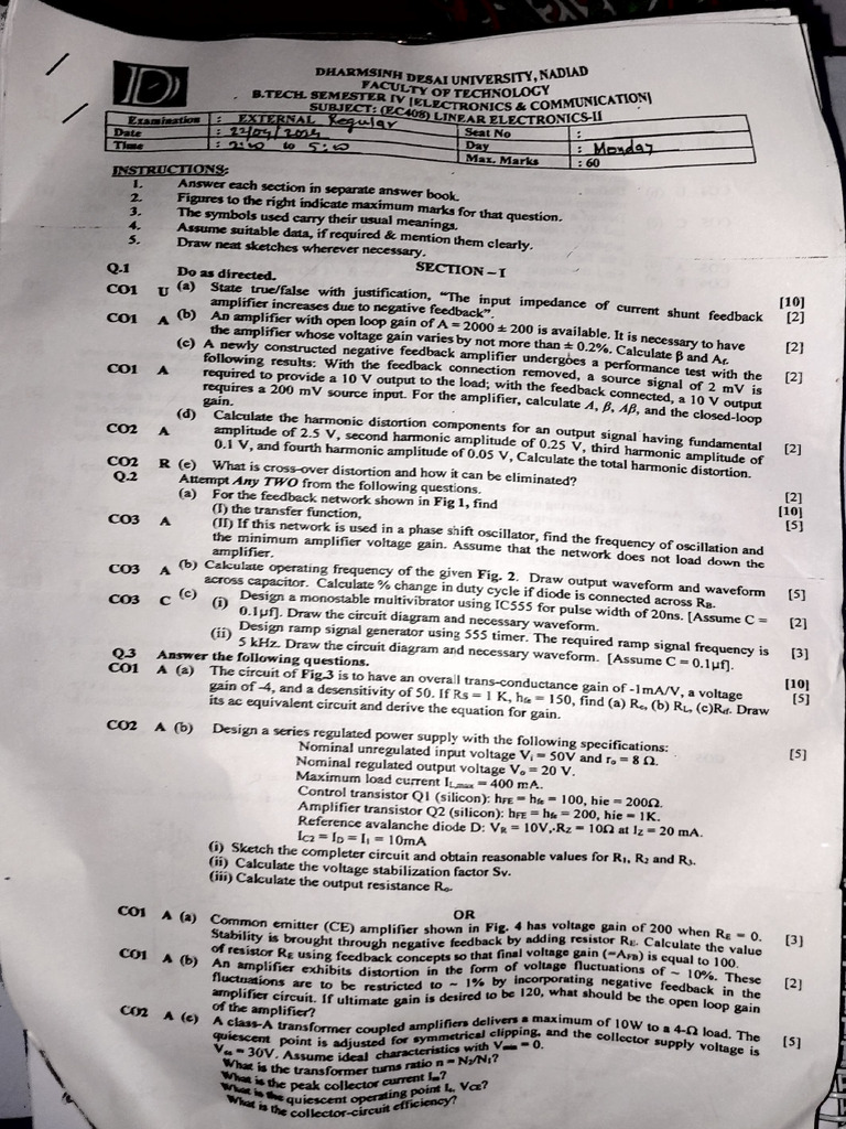 SEM IV 2024 Externals | PDF