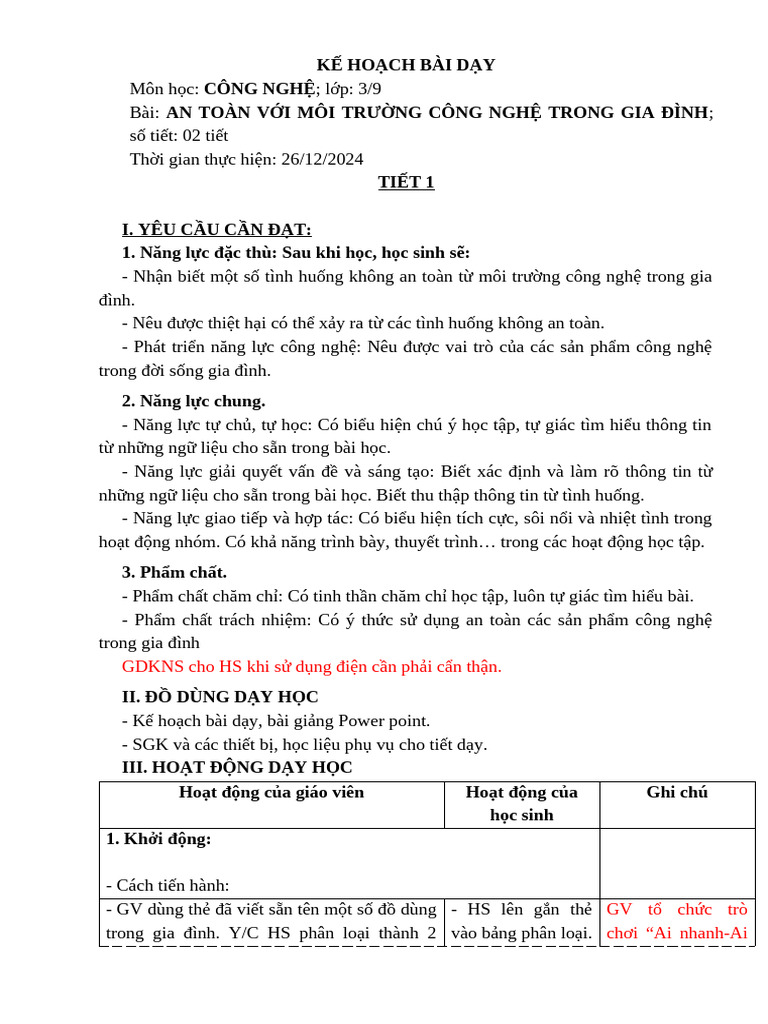 CN-T16-An Toan Voi MT Cong Nghe Tiet 1 | PDF