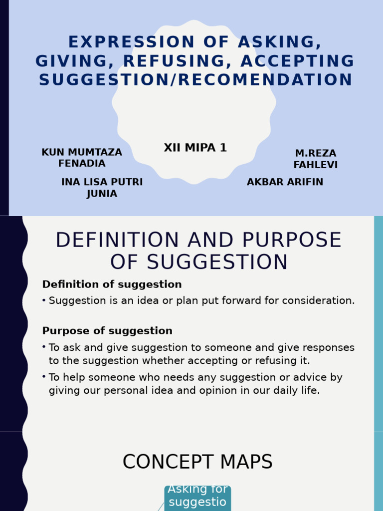 Bing Asking Giving Suggestion | PDF | Subject (Grammar) | Verb