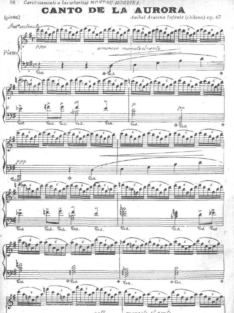 Anibal Aracena Infanta - Canto de La Aurora | PDF