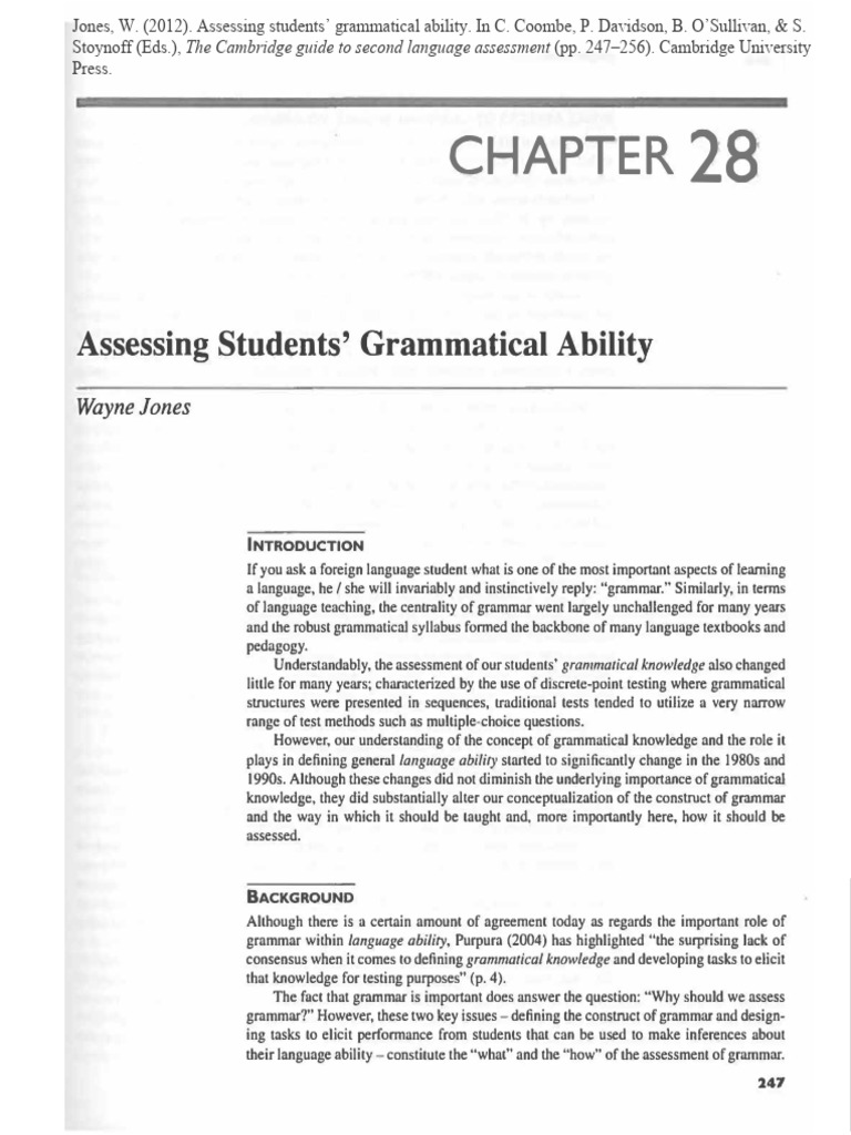 1685991 | PDF | Multiple Choice | Semantics