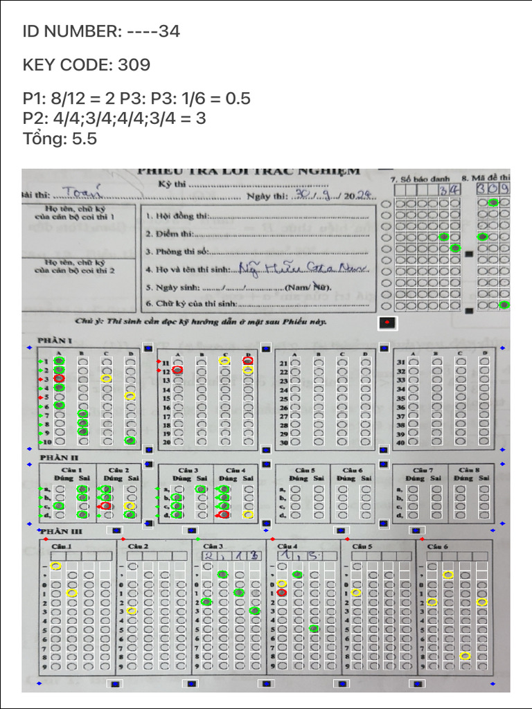 Bai cham_công thức lượng giác_30-Thg 9-2024 | PDF
