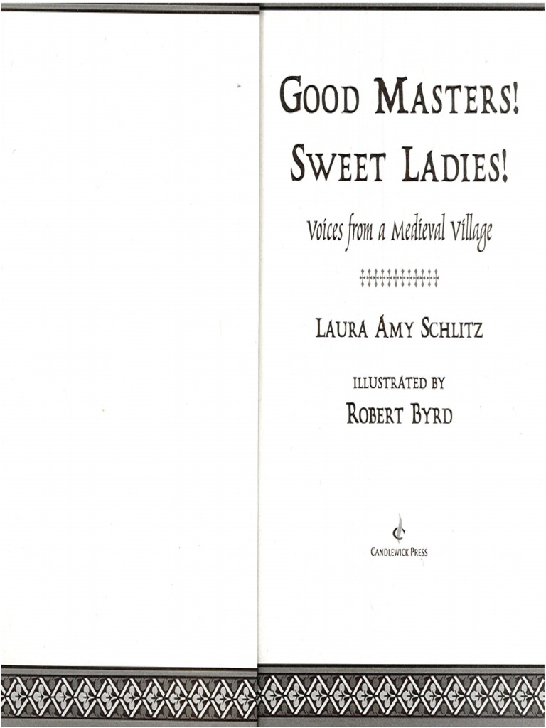 Good Masters! Sweet Ladies! Temporary Use PDF | PDF