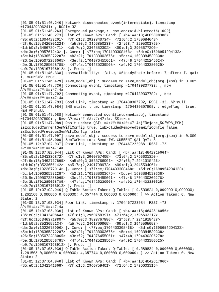Network Connection Logs | PDF