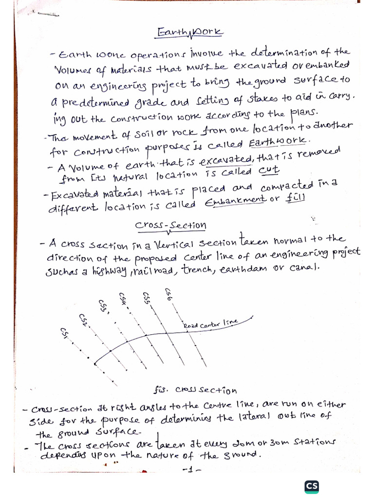 CHAPTER FIVE Earth Work | PDF