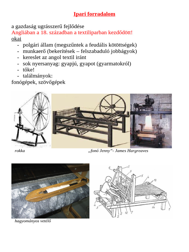 Ipari Forradalom | PDF