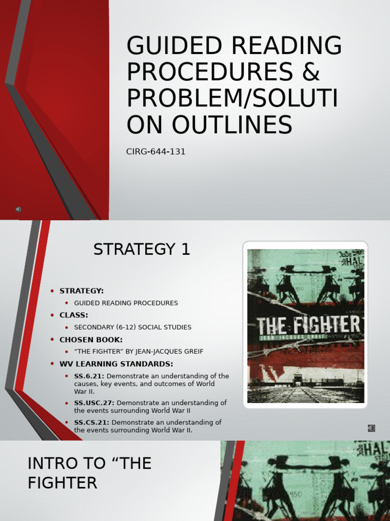 Guided Reading Procedures & Problem | PDF | Reading Comprehension | Recall (Memory)