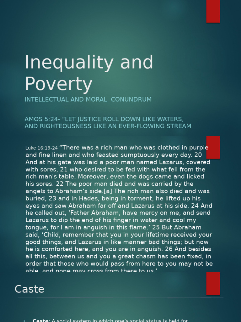 Stratification and Poverty | PDF | Poverty & Homelessness | Economic Inequality