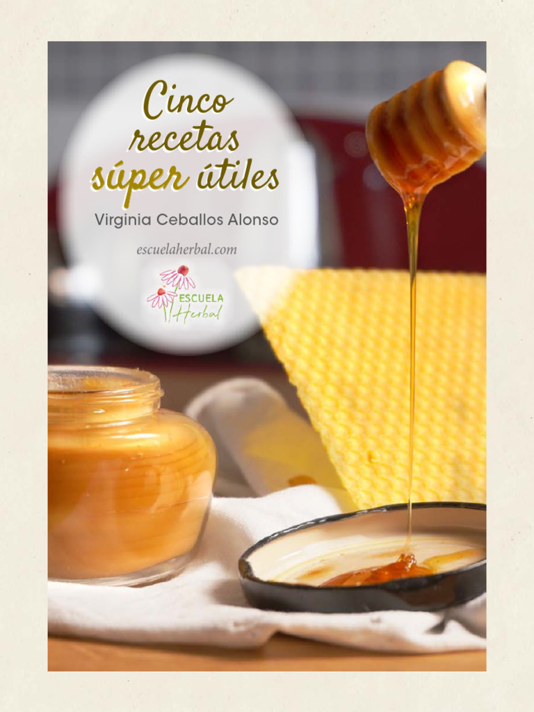 5 Recetas Super Utiles v1 | PDF | Miel | Chocolate