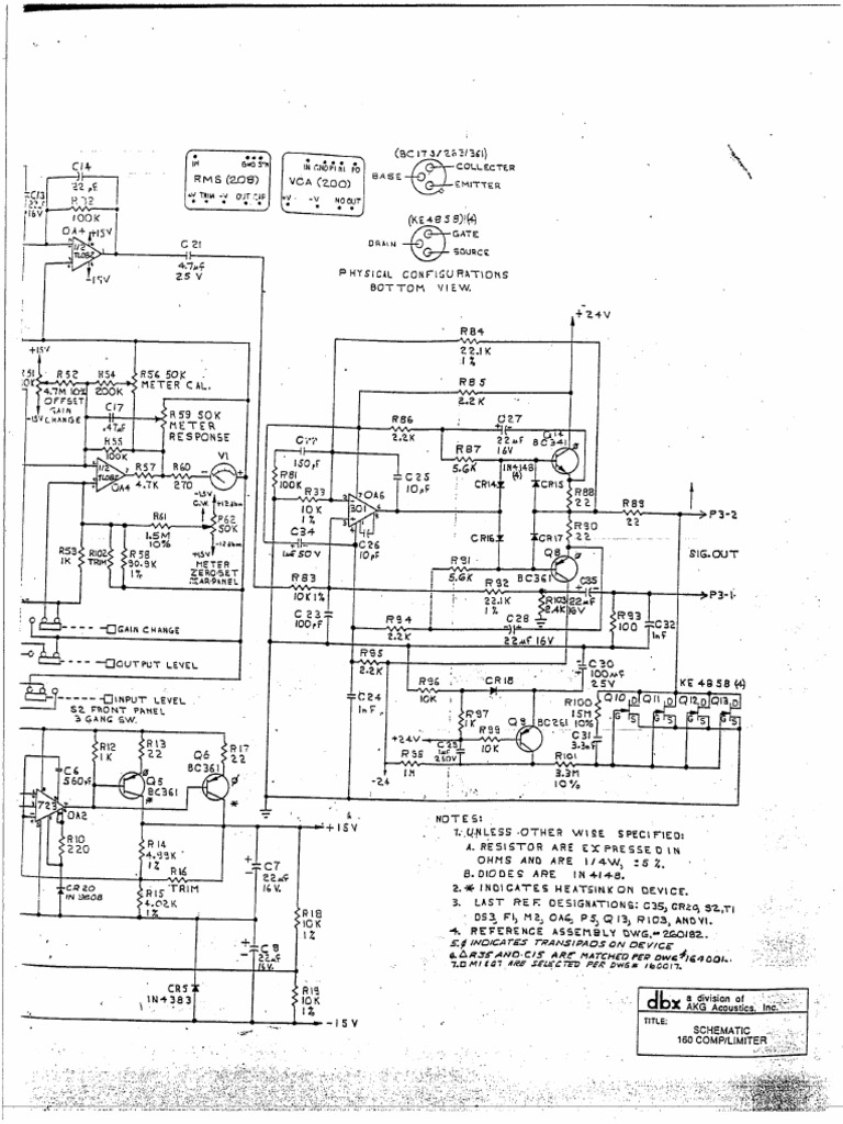 160 Schematic | PDF