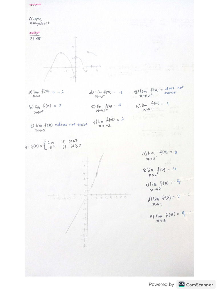 Math Assignment | PDF