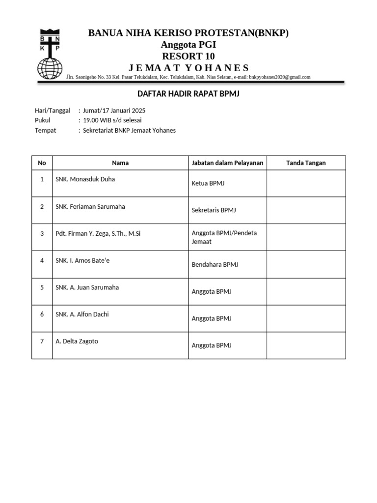 Banua Niha Keriso Protestan | PDF